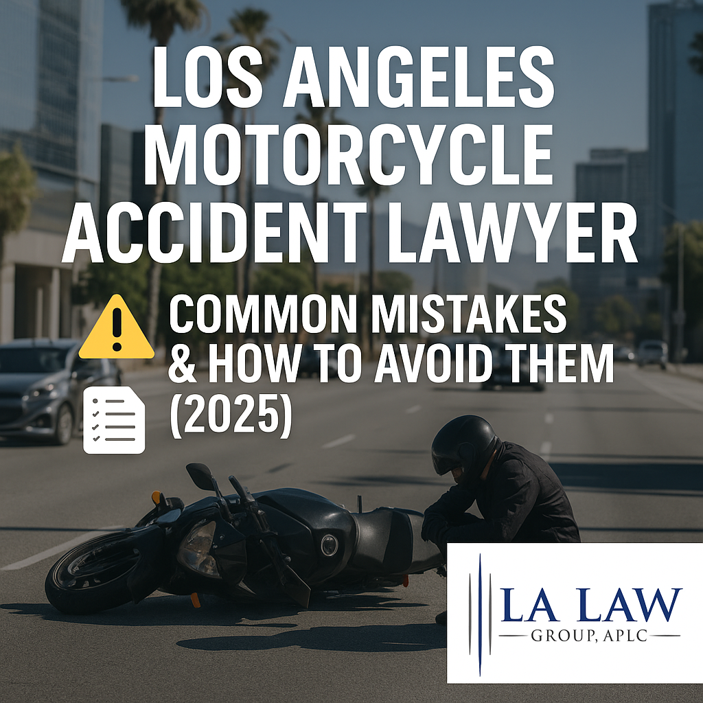 Motorcycle Accident Lawyer Los Angeles: Common Mistakes & How to Avoid ...